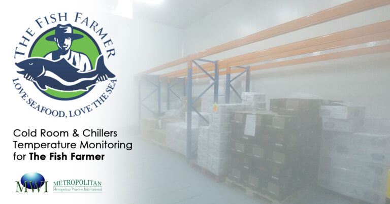 Cold Room & Chillers Temperature Monitoring for The Fish Farmer